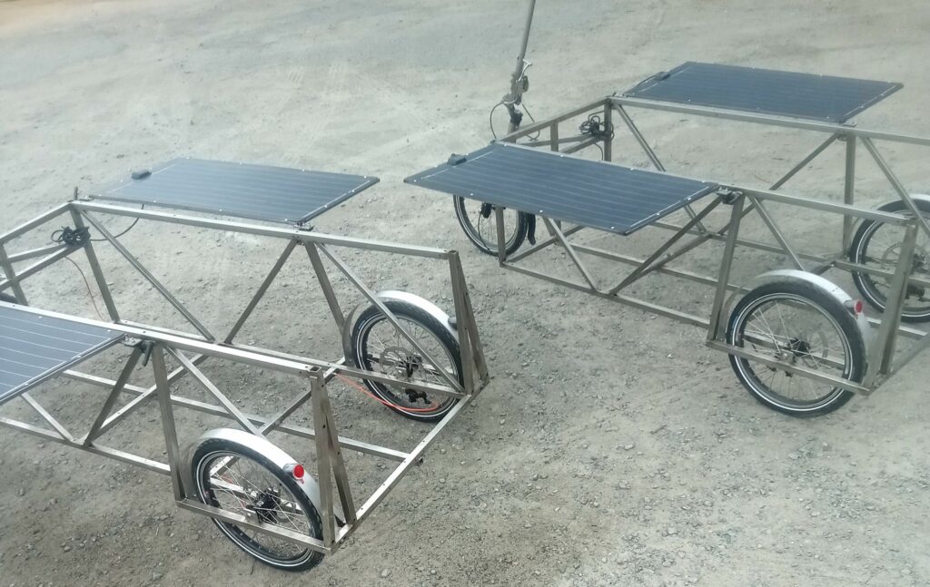 Veloma | Construction de charrette solaire
