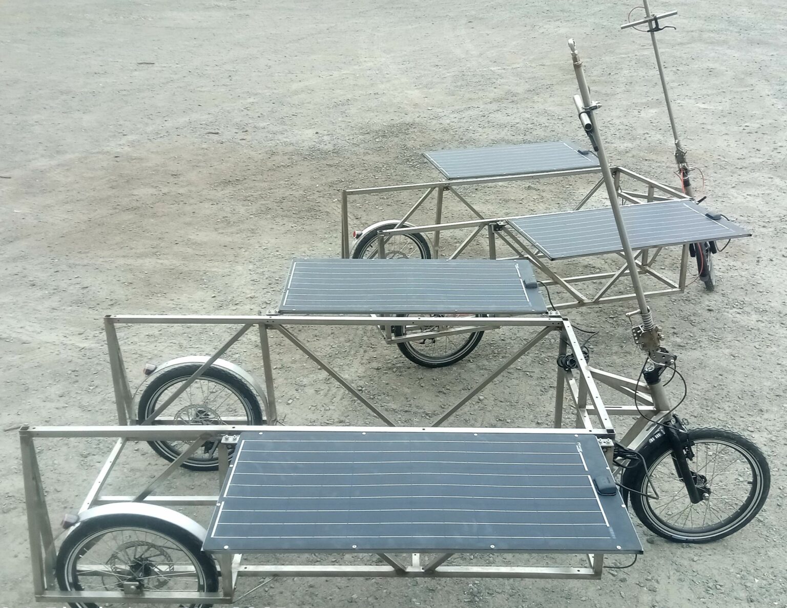 Veloma | Construction de charrette solaire