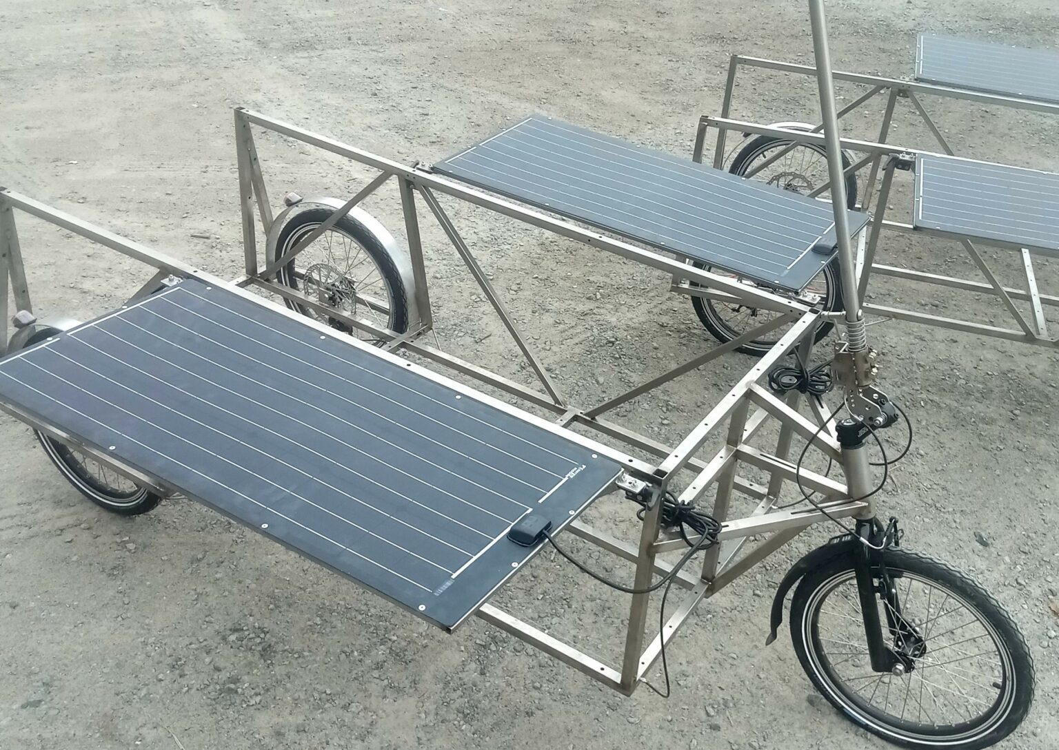 Veloma | Construction de charrette solaire